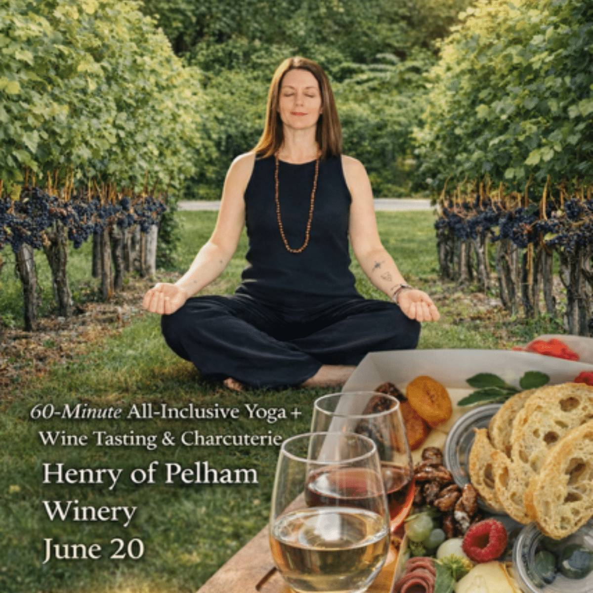 Stretch & Sip Summer Solstice - Henry of Pelham
